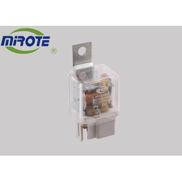 Quality Air Condition 34V 12v 40a Relay 5 Pin With Metal Sheet Transparent Cover 24 volt automotive relay for sale