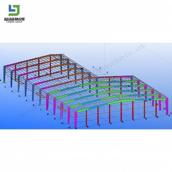 Quality Prefabricated Steel Structure building Warehouse Workshop Plants factory for sale