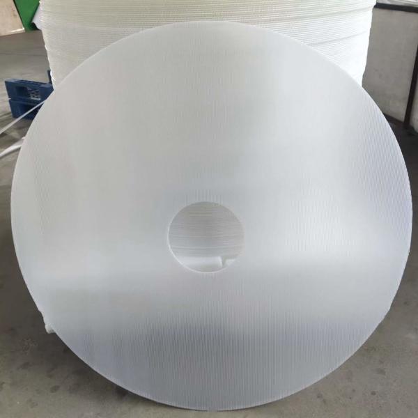 Quality Smooth Plastic Corrugated Sheet 2mm - 10mm Anti Static White Corrugated Plastic Sheet for sale
