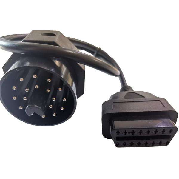 Quality Black 20 Pin OBD Port Cable , Practical Diagnostic Connector Cable for sale