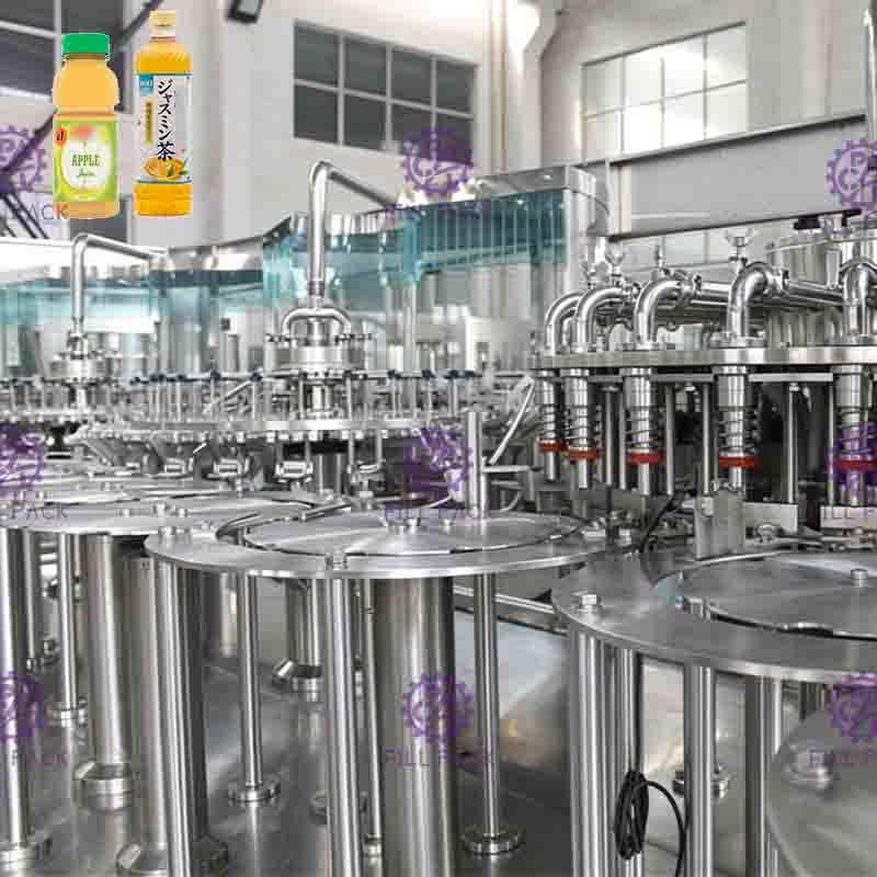 Quality 4 In 1 Plastic Bottle Liquid Filler Machine PLC Control With Touch Screen for sale