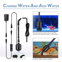 China Hygger Electric 396GPH  Aquarium Power Gravel Cleaner factory
