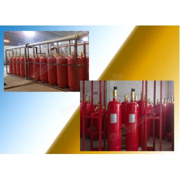 Quality Data Center 90L Network Fm200 Fire Suppression System with Pipeline Factory for sale
