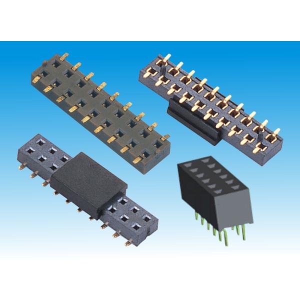 Quality Female Header Side Entry Singe Row SMT Type For Pcb Board 2.00mm Pitch for sale