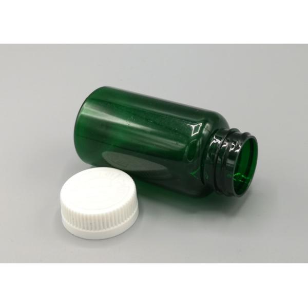 Quality Low Light Transmission Empty Capsule Bottles , Screw Cap Small Medicine Bottle for sale