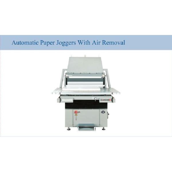 Quality Automatic Online Paper Pile Cutter Guillotine Jogger With Loader Lifter for sale