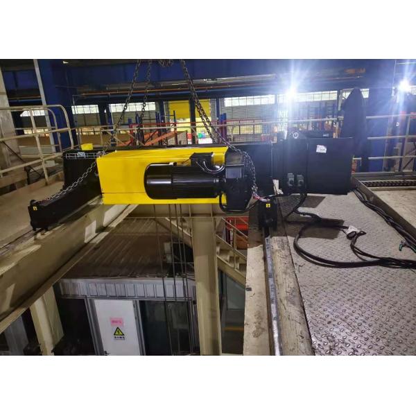 Quality M5 Work Duty Double Girder Electric Wire Rope Hoist With Remote Control for sale