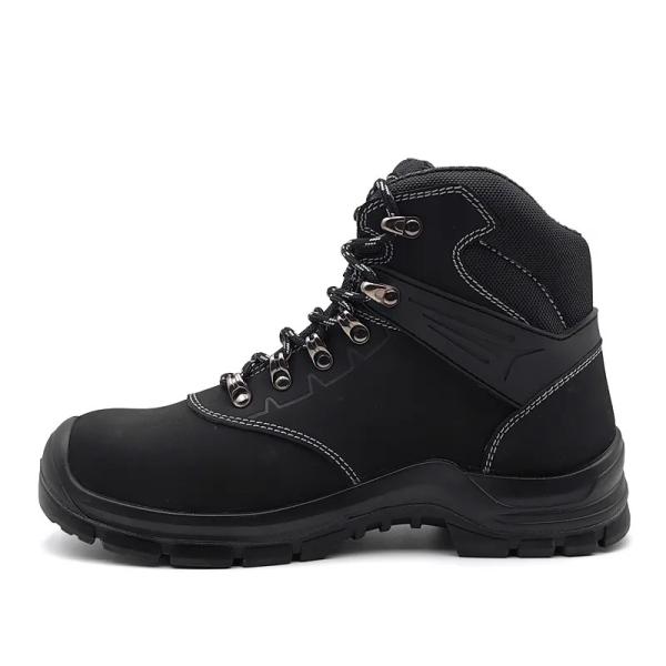 Quality Nubuck Leather Heavy Duty Waterproof Boots Anti Puncture Anti Smashing Shoes for sale