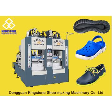 Quality Single Color EVA Foam Injection Molding Machine , Chappal Making Machine for sale