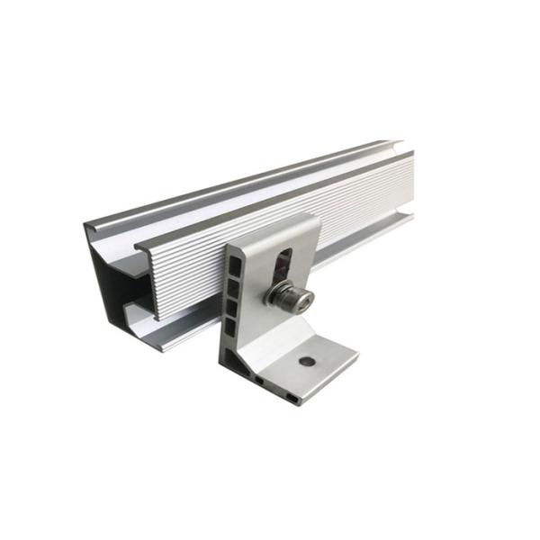 Quality Roof Top Solar System Accessories , Installation Solar Panel Support Brackets for sale
