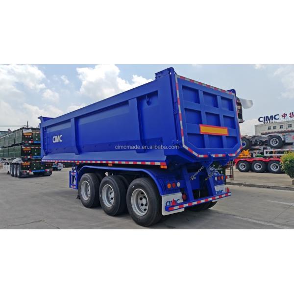 Quality Truck Trailer Type Rear Dump Trailer with 100 Ton Loading Capacity for sale