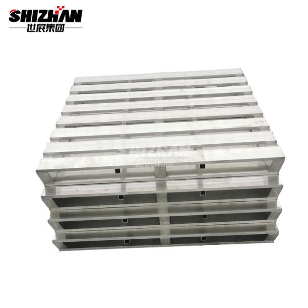 Quality Food Medical Industry Warehouse Pallets Aluminum Alloy Material for sale