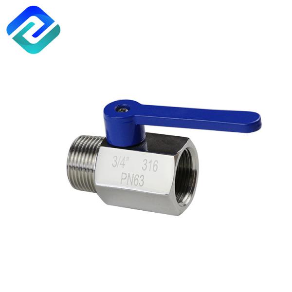 Quality CF8 Stainless Steel Mini Ball Valve for sale