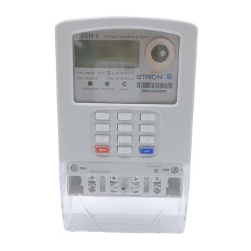 Quality Stron STS Standard Prepaid Keypad Single Phase Electricity Measurement Meter for sale