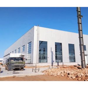 Quality 2x1 Corrugated Square Tubing Warehouse Peb Prefabricated Workshop Buildings for sale