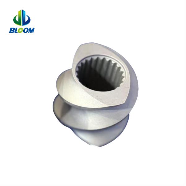 Quality ZSK Twin Extruder Parts Screw Elements For Lithium Battery Slurry Production for sale
