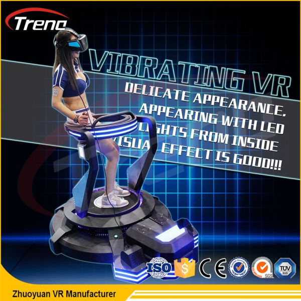 Quality Roller Coaster Vibration Movement VR Helmet Simulator In Shopping Centre for sale