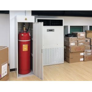 Quality 100L Hfc-227ea Fm200 Extinguisher Clean Agent Fire Hose Cabinet Class 2 Class 3 for sale