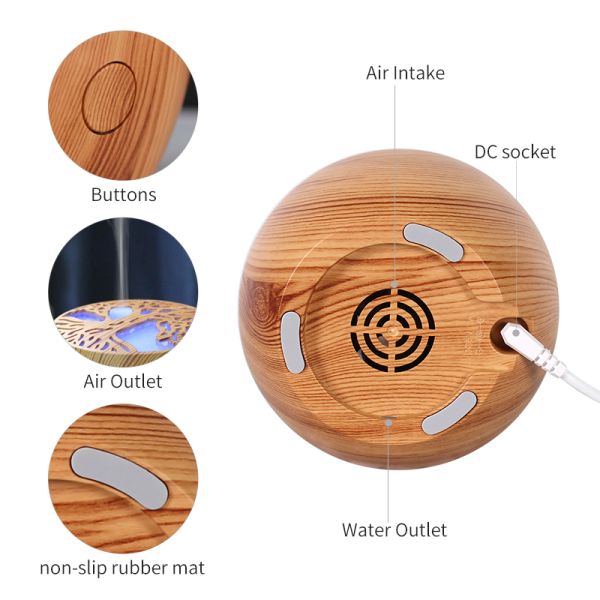 Quality Small Oil Diffuser USB Power Supply 5.0W Mini Portable Aroma Diffuser For Stress for sale