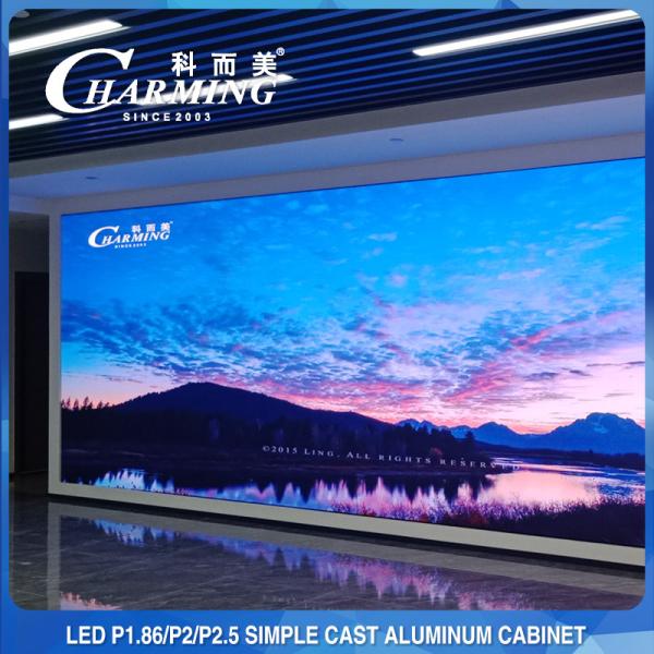 Quality Seamless 3840HZ Fine Pitch LED Display 250x250mm Anti Collision for sale