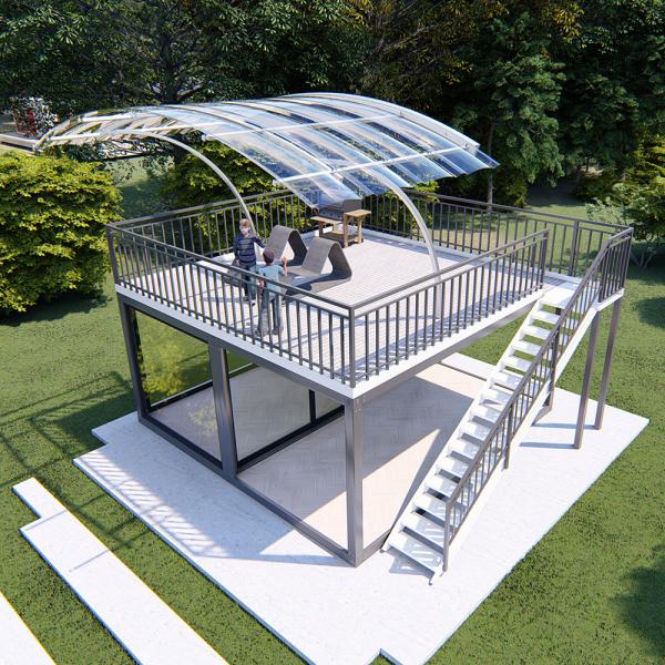 Quality Portable detachable container house luxury mobile tiny house Villa for sale