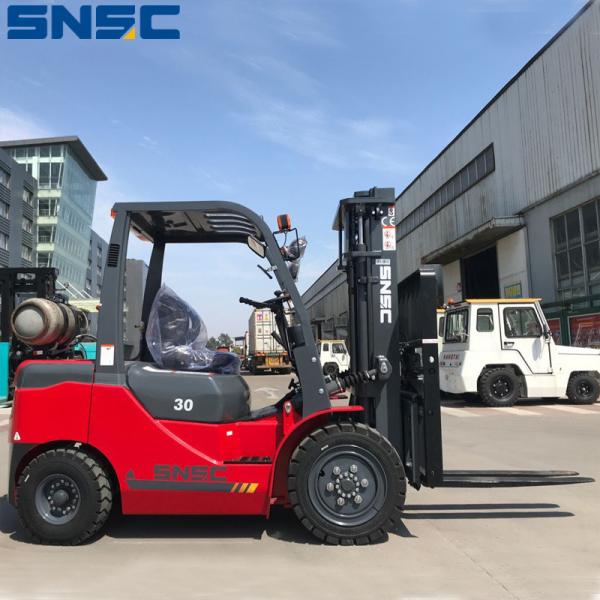 Quality 3t Fork Lift Truck FL30 LPG Powered Forklift 3000mm~5000mm Lift Height for sale