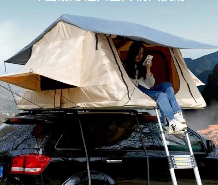 Quality Fully Automatic Camping Car Roof Tent With Rainproof Quick Opening And Folding for sale