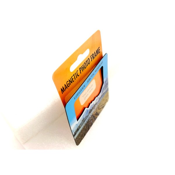 Quality Personalized Flexible Paper Magnetic Photo Frame 5 Inches for Refrigerator for sale