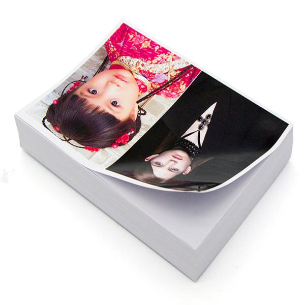 Quality Super White A6 135g 150g Self Adhesive Glossy Photo Paper for sale