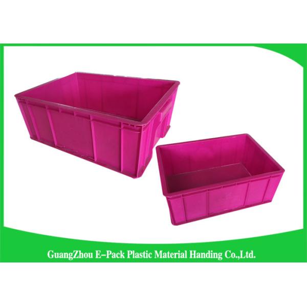Quality Durable Plastic Stackable Containers Tote Storage System 480*355*170mm for sale
