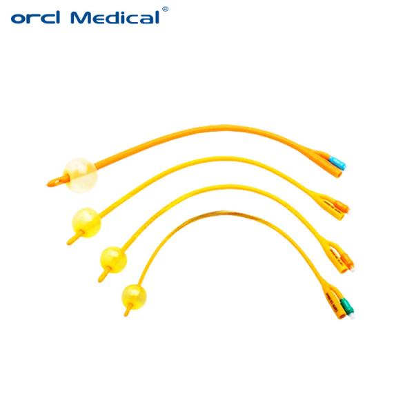 Quality Male Female Latex Foley Catheter / Sterile Foley Catheter OEM Available for sale