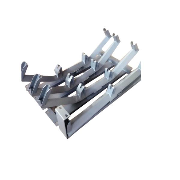 Quality Self-Aligning Conveyor Idler Bracket – Steel Support Frame for Belt Systems for sale