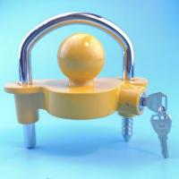 China Security Steel Hitch Universal Trailer Coupler Lock With 2 Keys factory