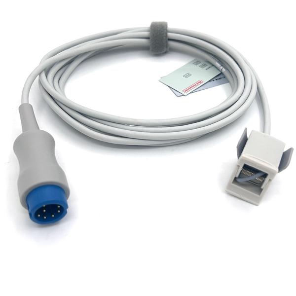 Quality Child Finger TPU Gray Spo2 Sensor Cable Single Pack For All Patient Types Mindray Certified for sale