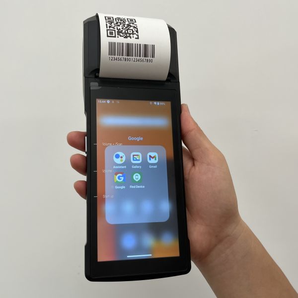 Quality QR Code Compact Handheld Android POS Terminal With 35 Hours Battery for sale