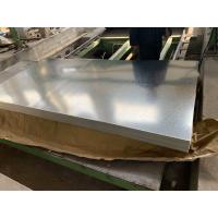 Quality DX53D Z120 Hot Dipped Galvanized Steel Sheet Minimized Spangle for sale