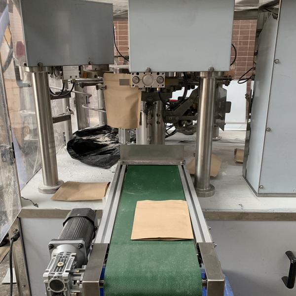 Quality PLC Control Zipper Bag ROSH Automatic Powder Packing Machine for sale