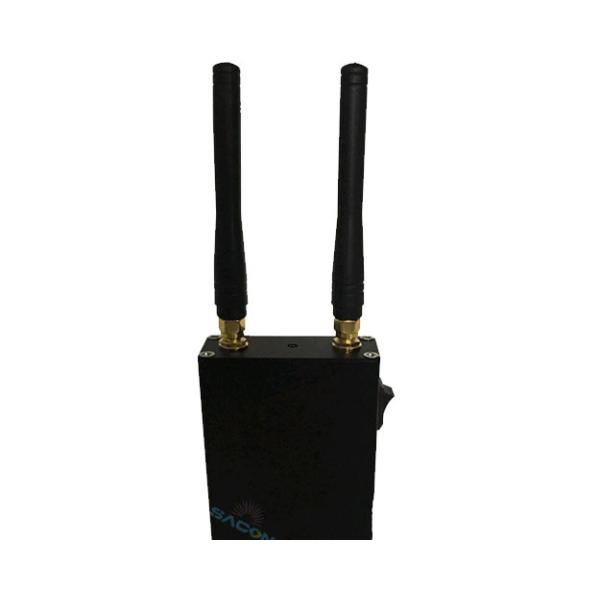 Quality 315MHz 433MHz Dual Frequency Signal Jammer with 100m Range and Built-in Rechargeable Battery for sale