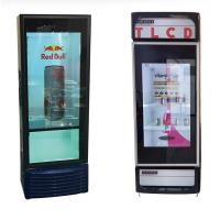 Quality Supermarket Transparent Lcd Screen For Cold Drink Frigerator Display for sale