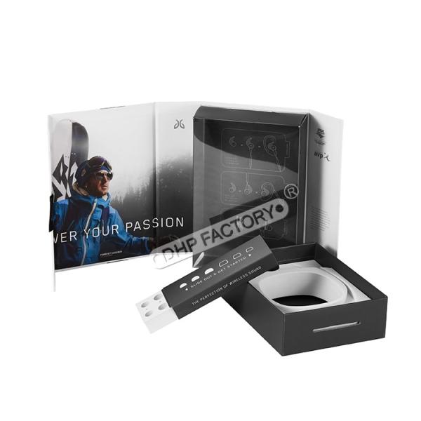 Quality Customizable Personalised Magnetic Gift Box For Wireless Earphone OEM Available for sale