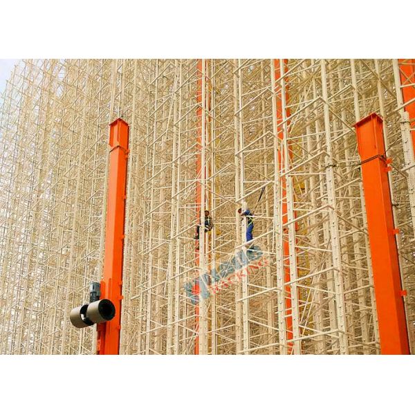 Quality Pallet Automatic Storage And Retrieval System T Shape Rail Powder Coated for sale