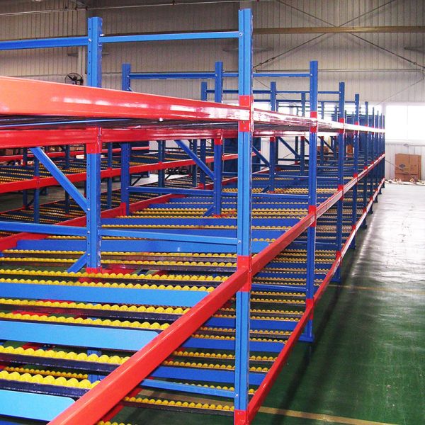 Carton Flow Rack roller racking Pallet Flow Rack live Storage Rack ...