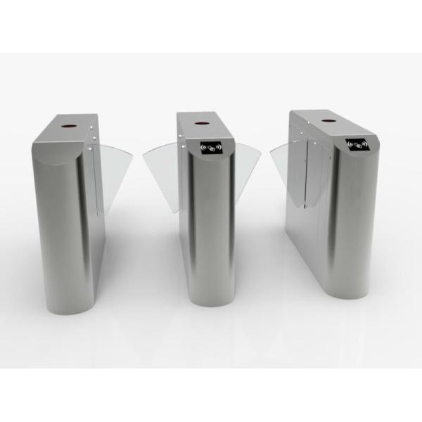Quality Acrylic Reader Plate LED Indicator RS485 Flap Barrier Gate for sale