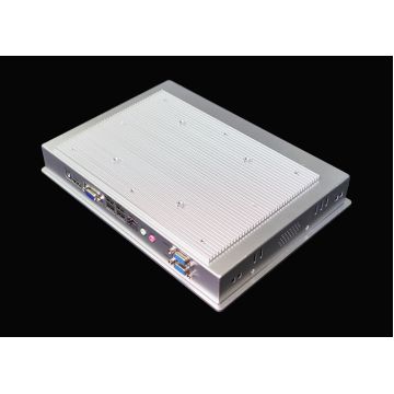 Quality Front USB Port Rugged Touch Panel PC Windows Embedded Touch Screen Silver Color for sale