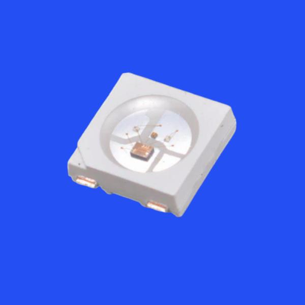 Quality SMD3535 3.55mm X 3.5mm RGB LED Diode PCT Bracket 120deg 6pins Clear Lens SMD LED for sale