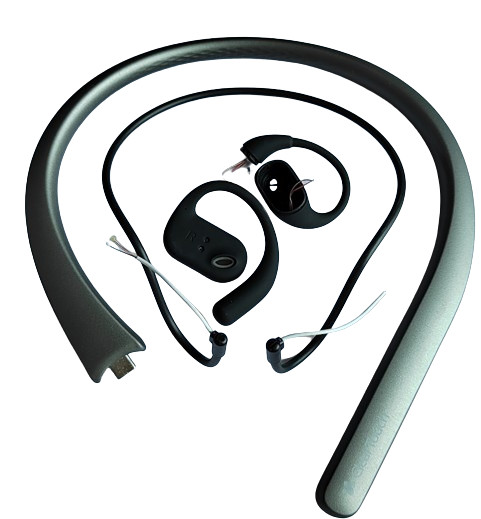 Quality Customized Earphone Components Neckband Bluetooth Earphones Silicone Neckband Accessories for sale