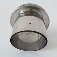 Quality Single Wall To Twin Wall Insulated Adaptor For Twist Lock Chimney System for sale