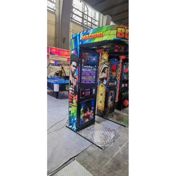 Quality CE Certificated Training Boxing Punch Machine Arcade 220V 350W for sale