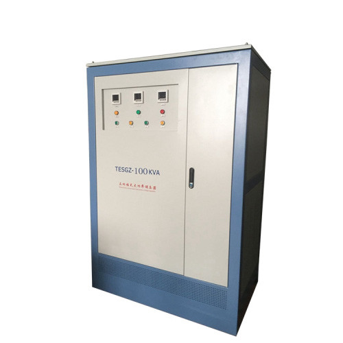 Quality 100KVA Motor Control 3 Phase AC Voltage Regulator 415V/415V 2% for sale