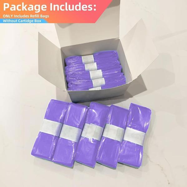 Quality 28FT Cat Litter Refill Bags Disposable Cat Litter Genie Disposal System Refill Cassettes Pet Genie Waste Bin Refills Bag for sale